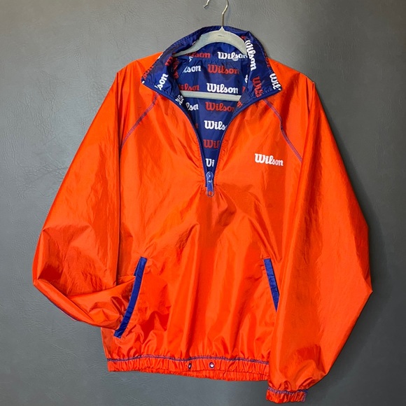 Wilson | Jackets & Coats | Wilson Reversible Wind Breaker Jacket | Poshmark